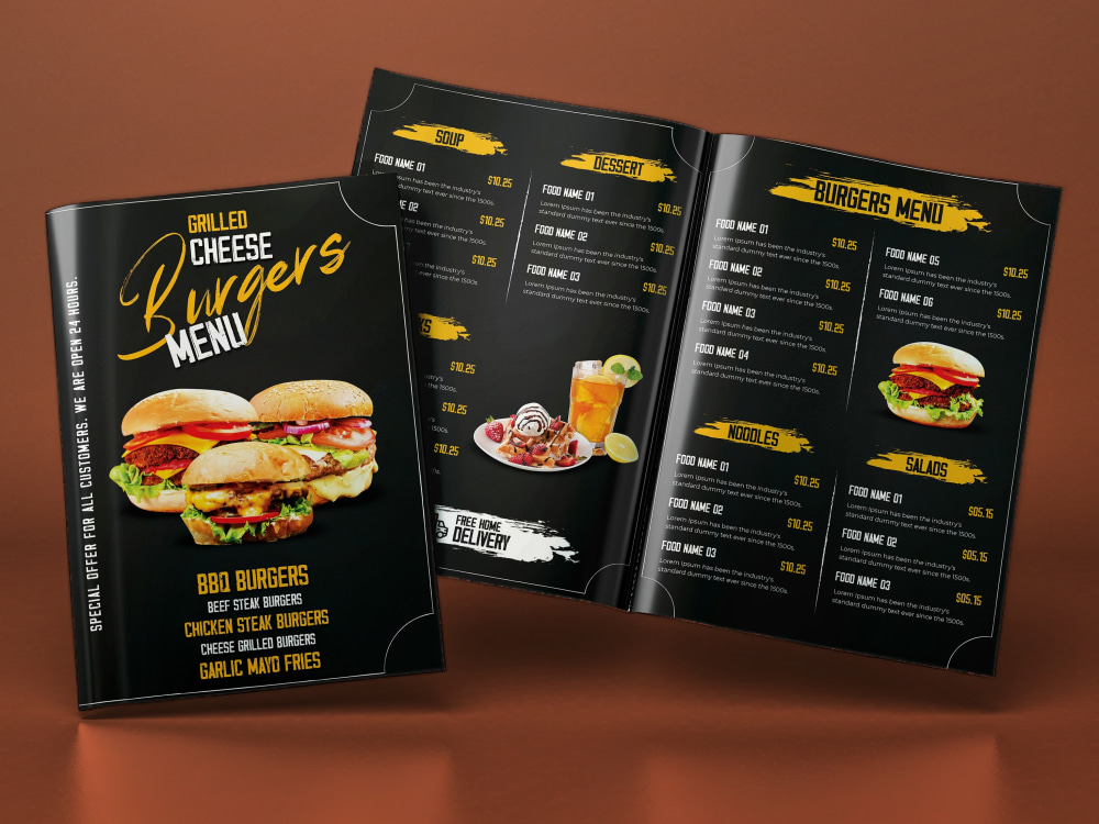 Professional Menu Designs for your Restaurants, Bars and Pubs | Upwork