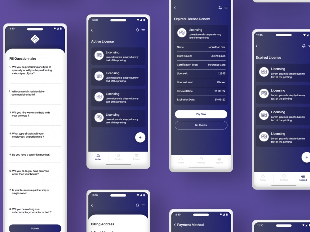 App design for Android and IOS in Figma | Upwork