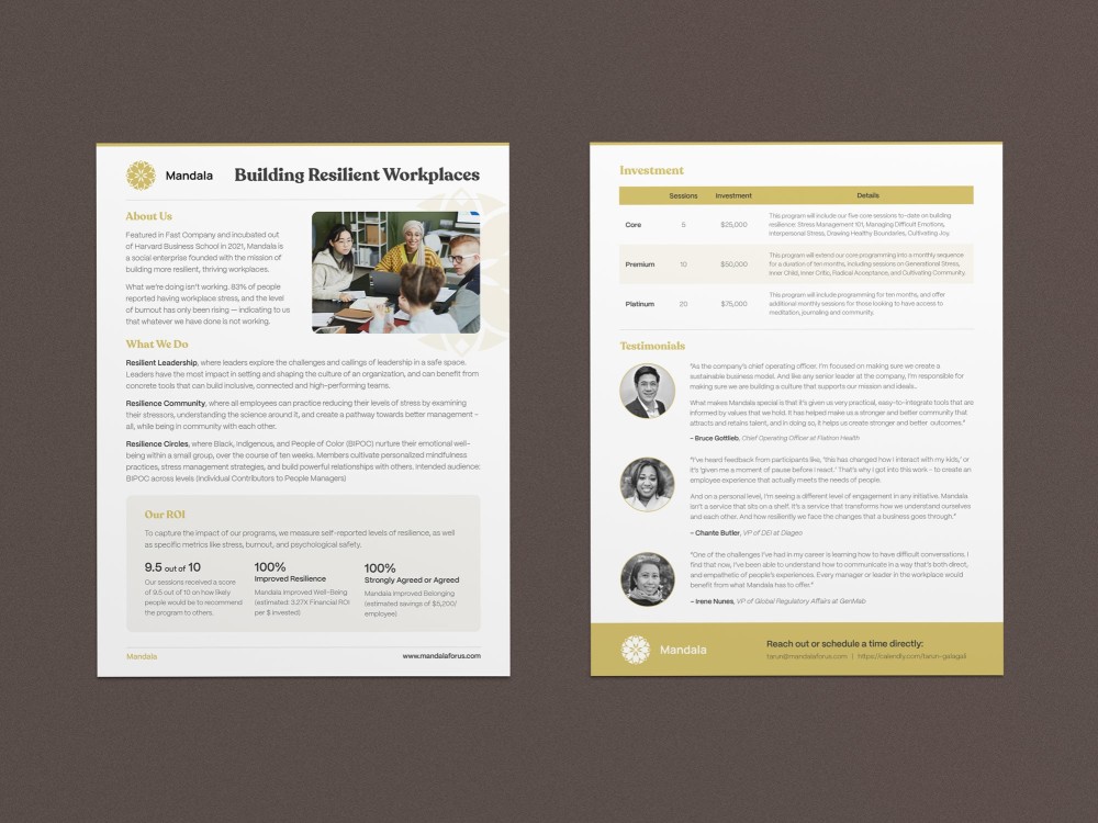 A clean professional one-pager flyer | Upwork