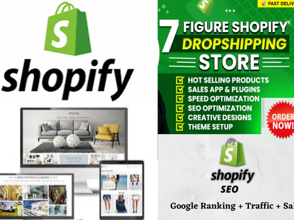 Shopify Store Setup| Shopify Store Design and Redesign| Product Upload ...