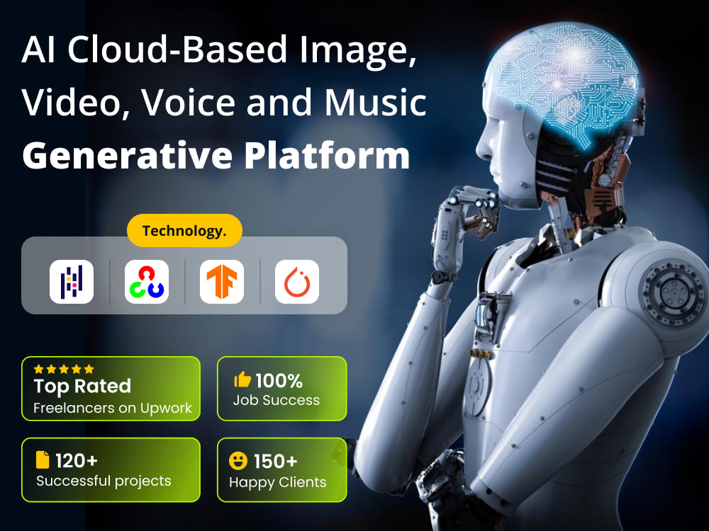 AI Cloud-based Image, Video, Voice and Music generative platform . | Upwork