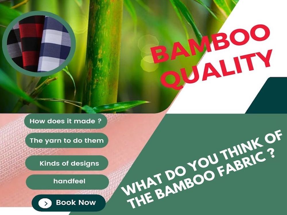A bamboo fabric source (woven and knitted)and information for this quality. | Upwork
