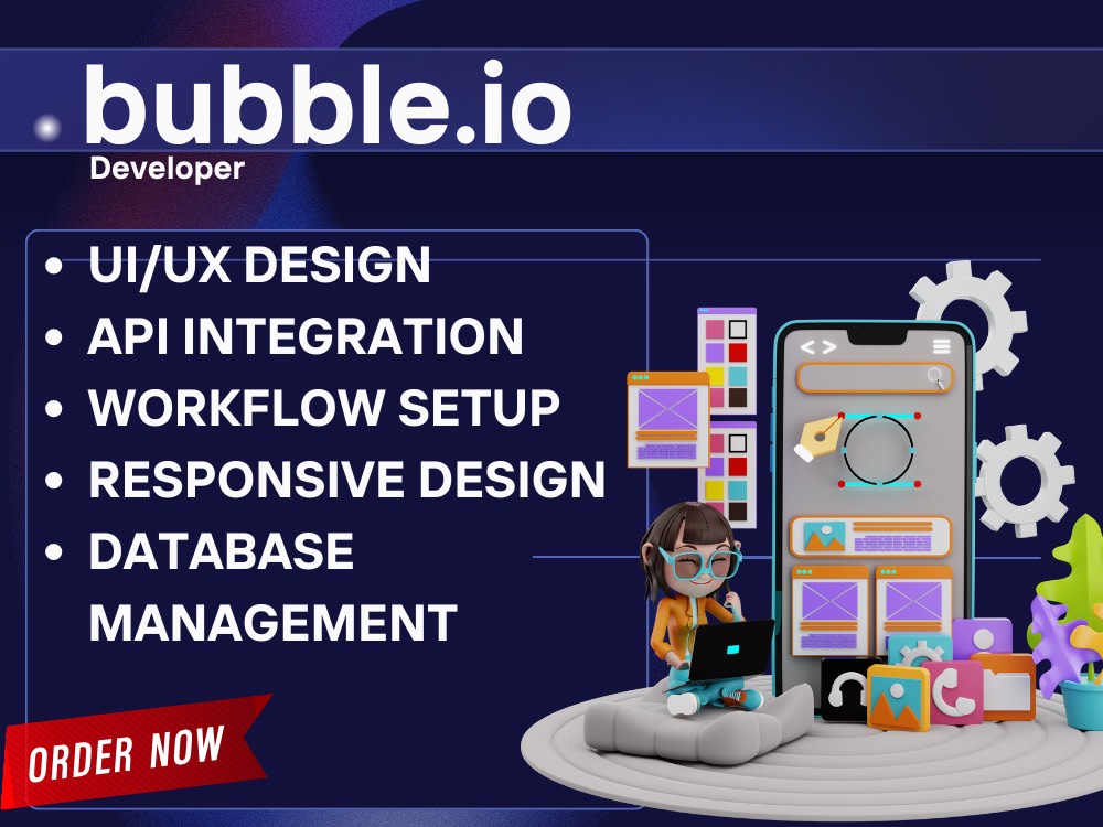 Bubble.io expert, app developer, Saas, website developer | Upwork