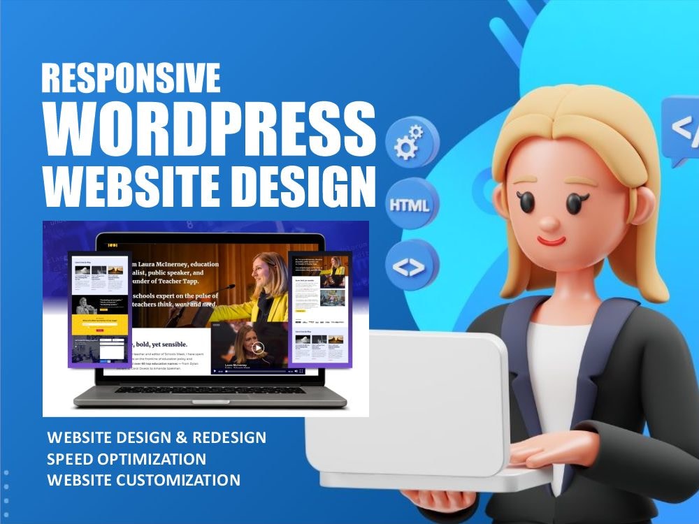 WordPress Website Design | WordPress Developer | WordPress Theme | Support | Upwork