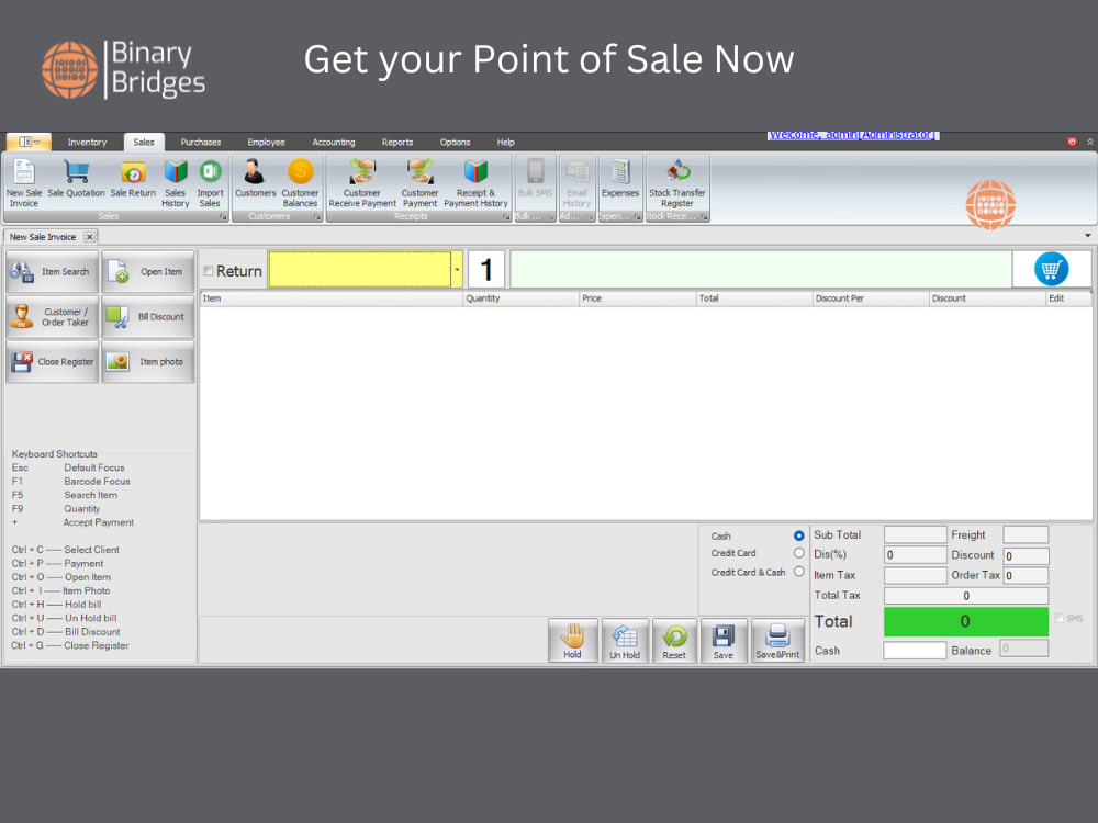 A complete point of sale (POS), ERP, inventory management system | Upwork
