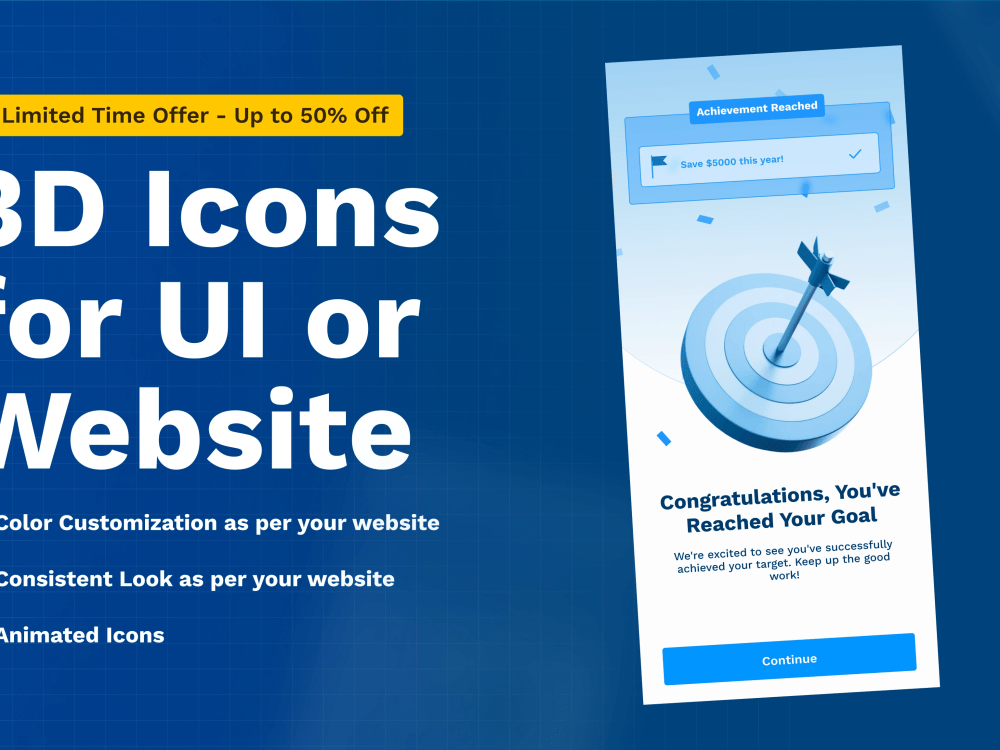 Stunning 3D Icons with Animations | Upwork