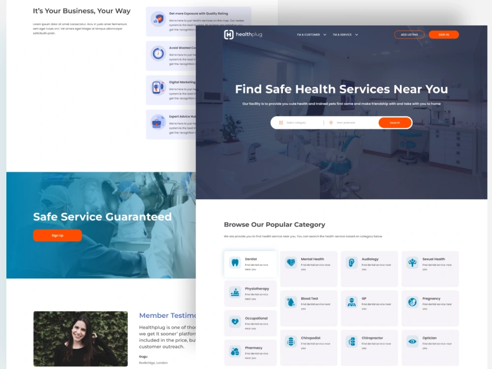 A fantastic and aesthetic web design for your business | Upwork