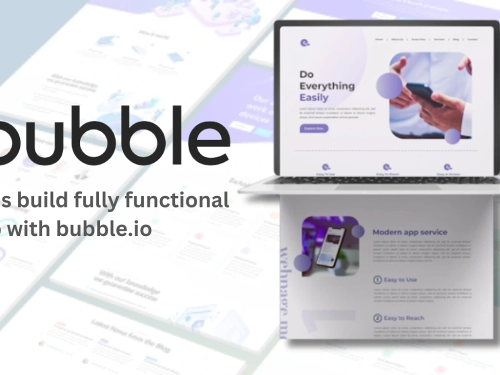 A professionally developed Bubble app with advanced features | Upwork