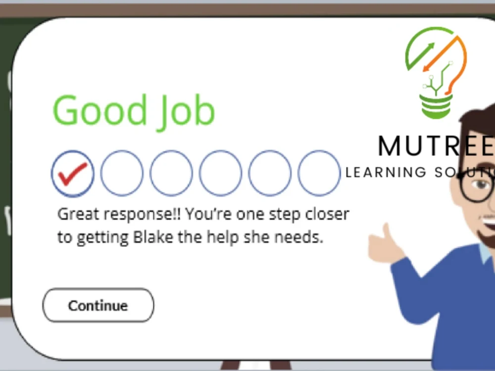 An Immersive animated scenario- based training | Upwork