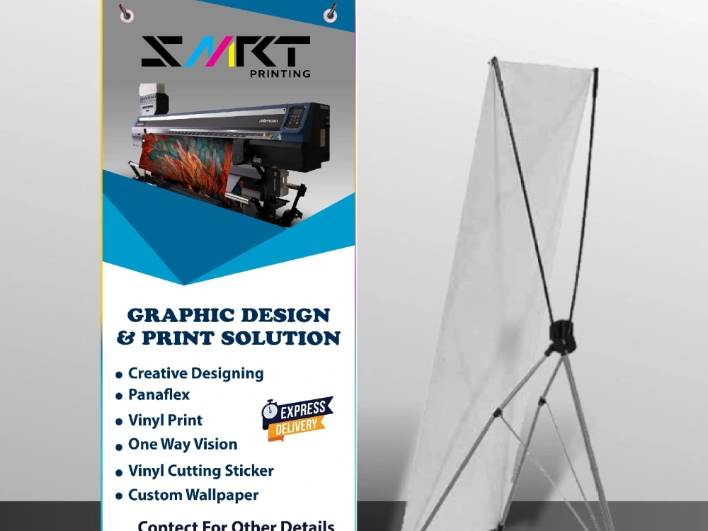 X-stand banners designs for different styles for only 15$ | Upwork