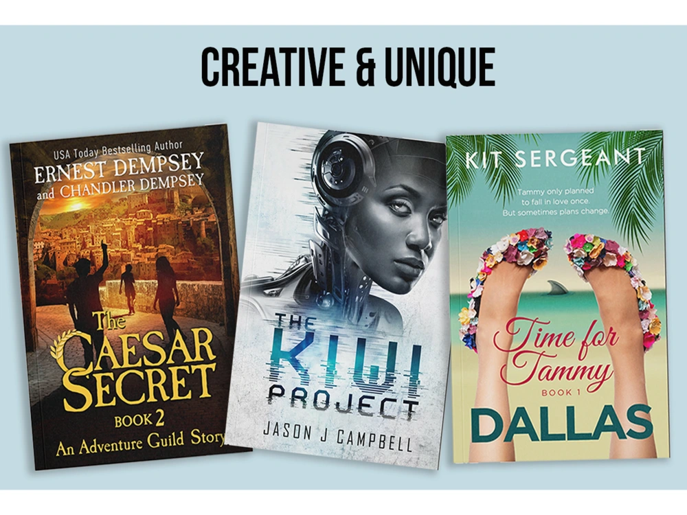 A fantastic book , ebook and kindle cover design | Upwork