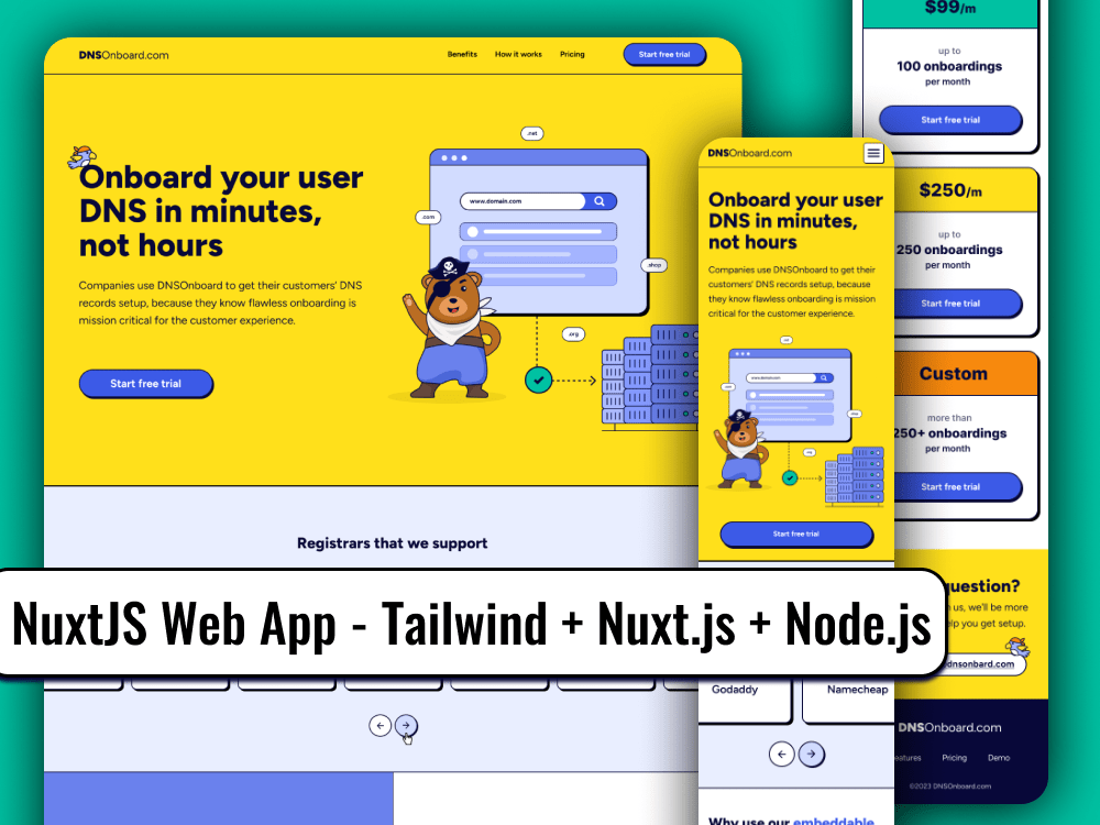 Seo Optimized Vuejs Web App With Nuxtjs Upwork