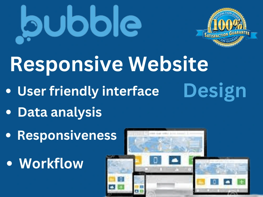 Bubble.io mvp, Adalo responsive design | Upwork