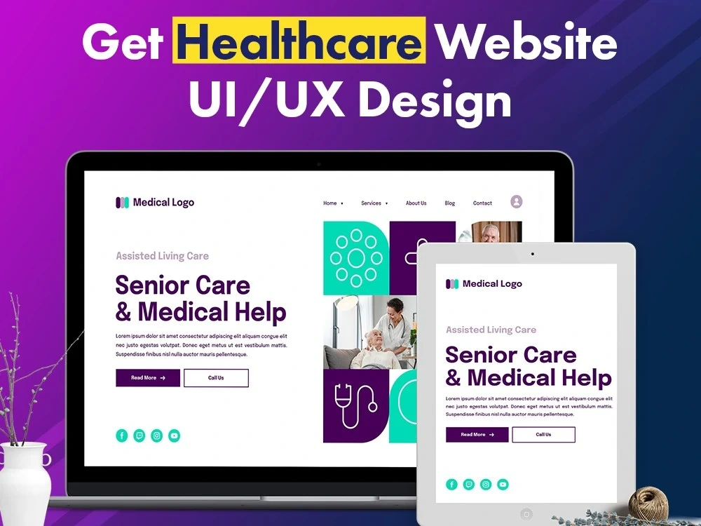 Healthcare web design,Healthcare ui ux design, healthcare website ...