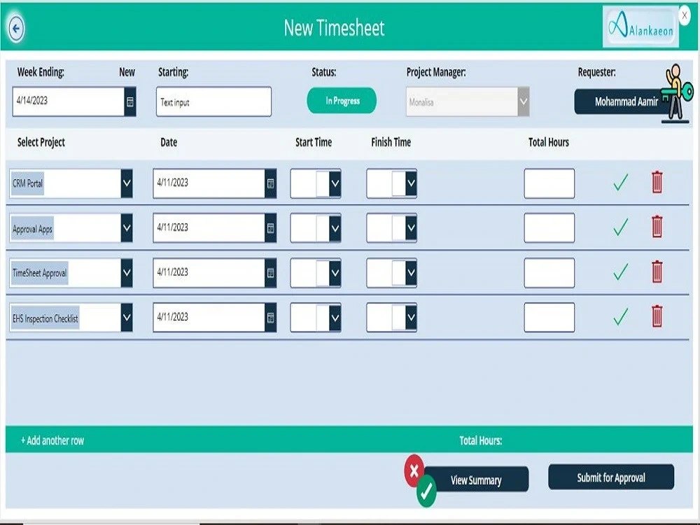 Streamline Time Tracking and Enhance Efficiency with Custom Timesheet App | Upwork