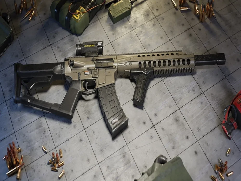 Amazing and realistic gun modeling and animation with 4k renderings ...