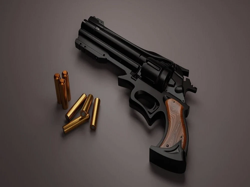 Amazing and realistic gun modeling and animation with 4k renderings ...