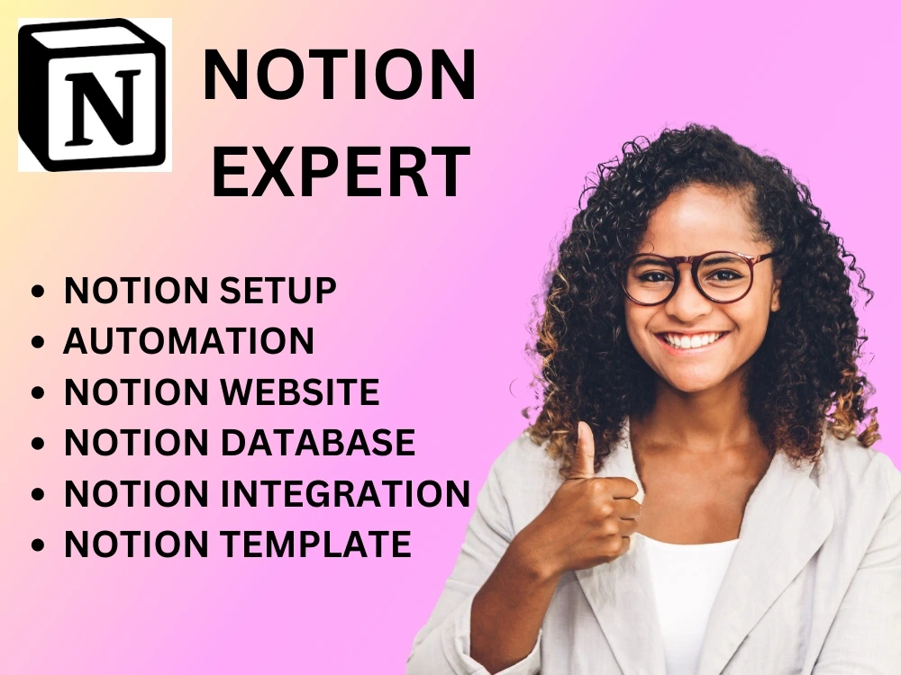 A get notion workspace notion template notion set up notion expert | Upwork