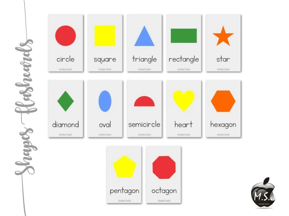 All types of fantastic flashcards are design for early Learning ...