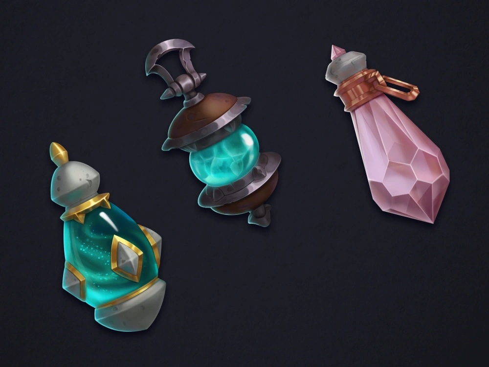 Professional 2D props, icons and assets for the game | Upwork