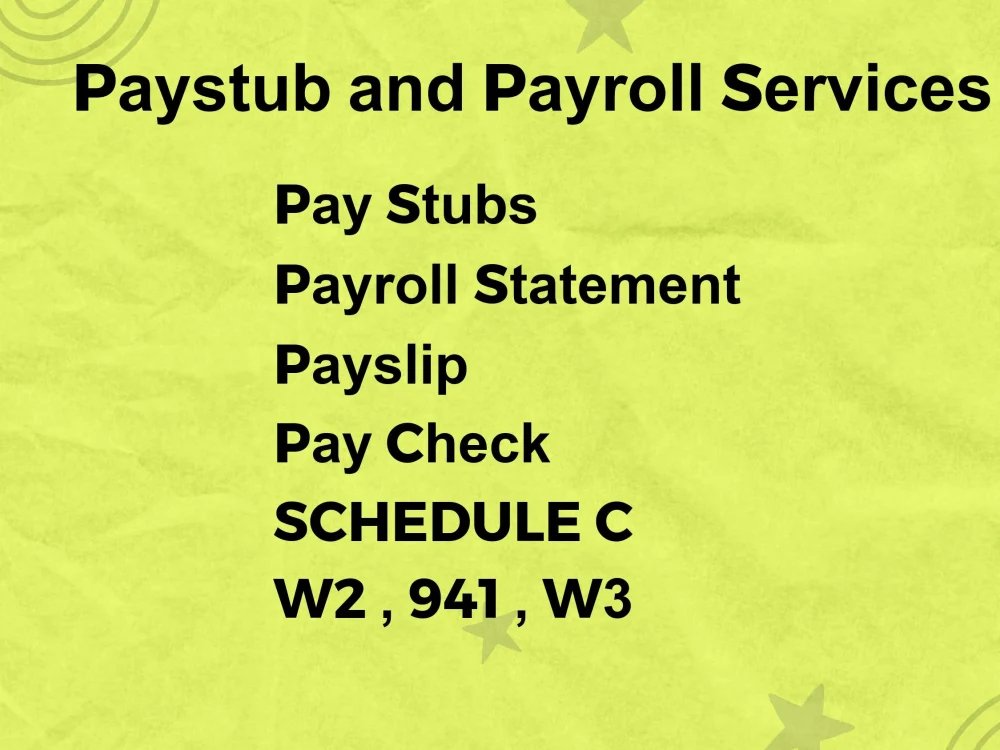 ADP paystubs payslips and check stub, form w2, w3 and 1099 | Upwork