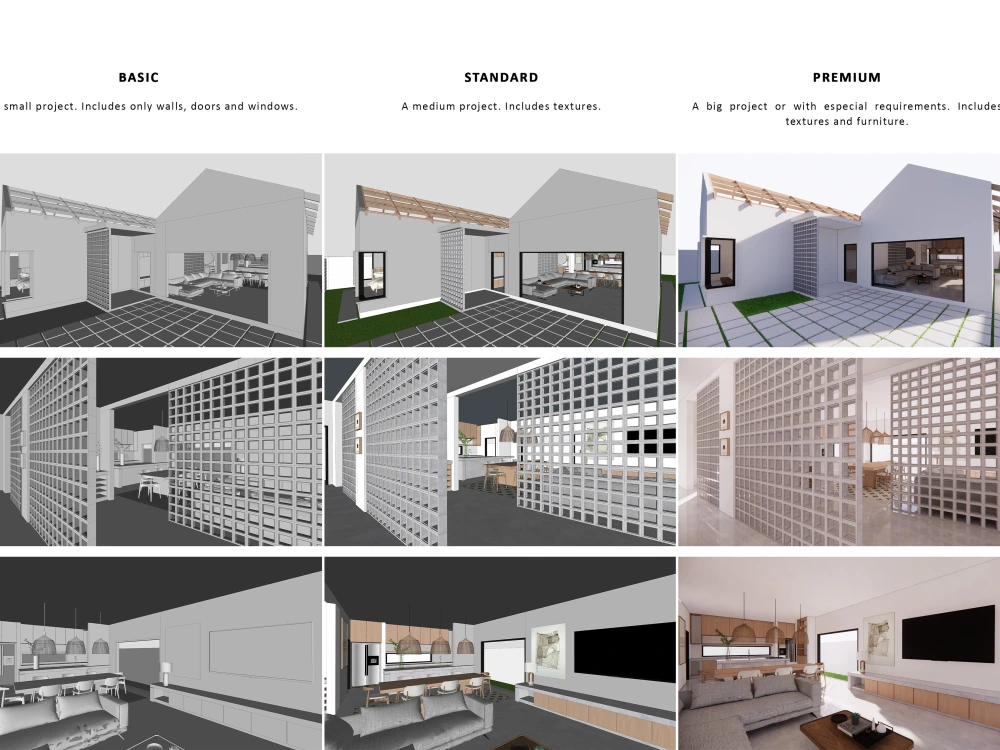 A SketchUp 3d model architecture in high quality | Upwork