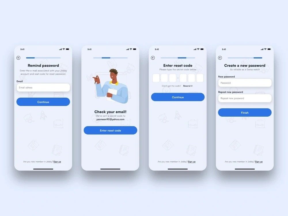 Professional, modern and high-quality UX/UI app templates | Upwork