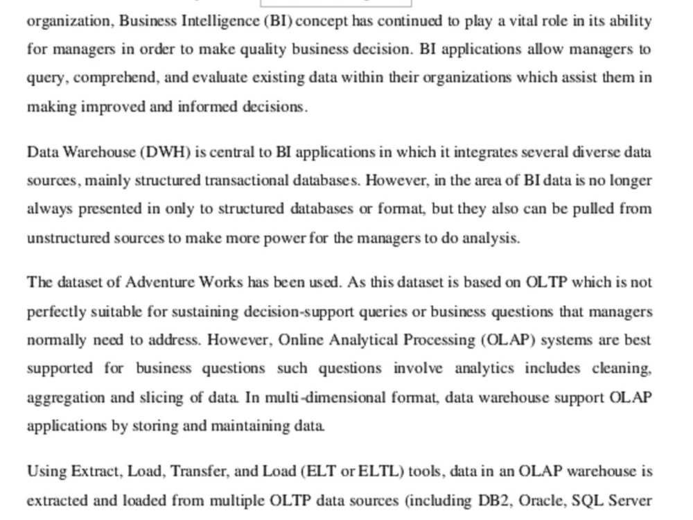 Data warehouse and Business Intelligence system using Teradata | Upwork