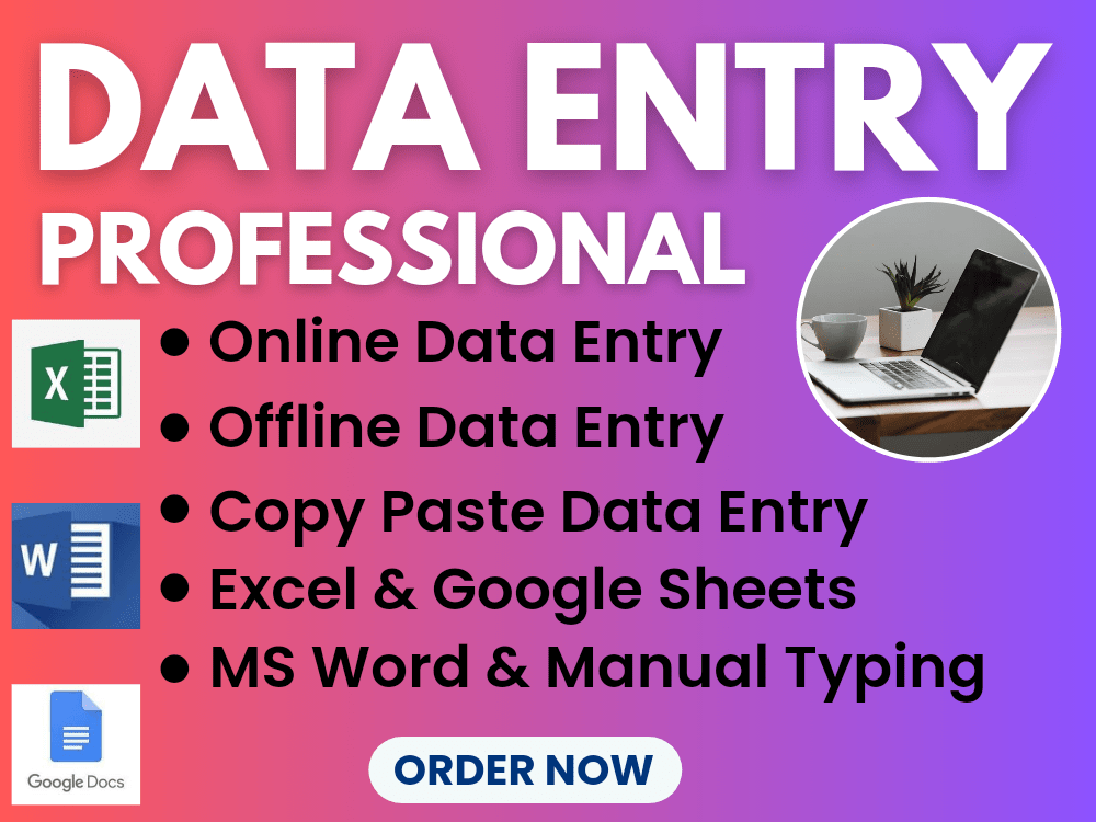 Excel Data Entry, Google Sheets, Data Cleaning & Collection Services | Upwork