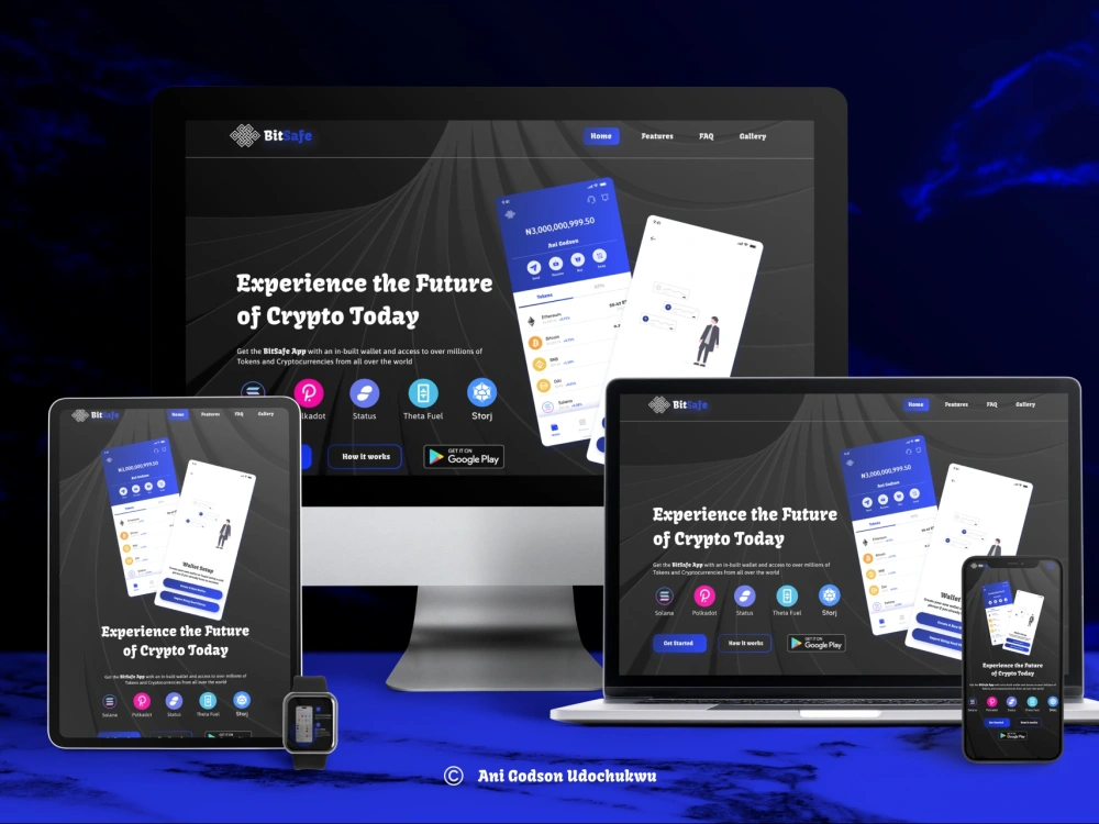Website UI/UX in figma | Upwork