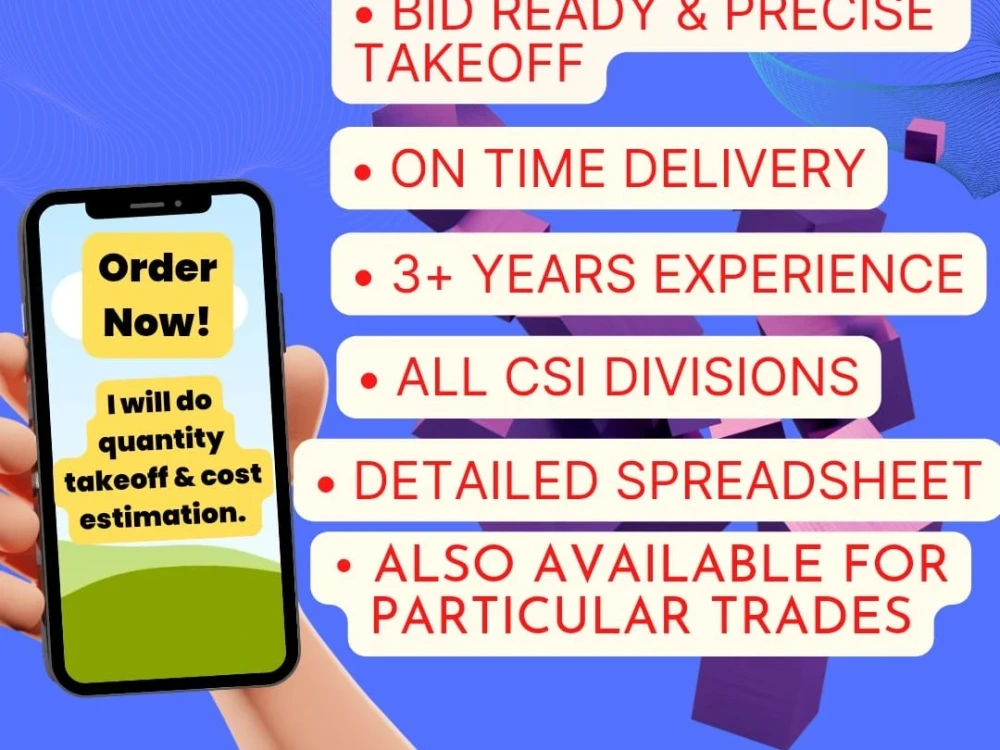 Quantity takeoffs for construction projects. | Upwork