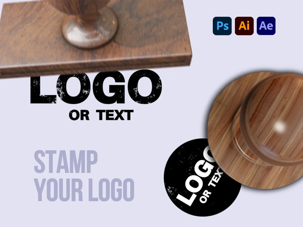 Stamp logo animation in 1 Day | Upwork