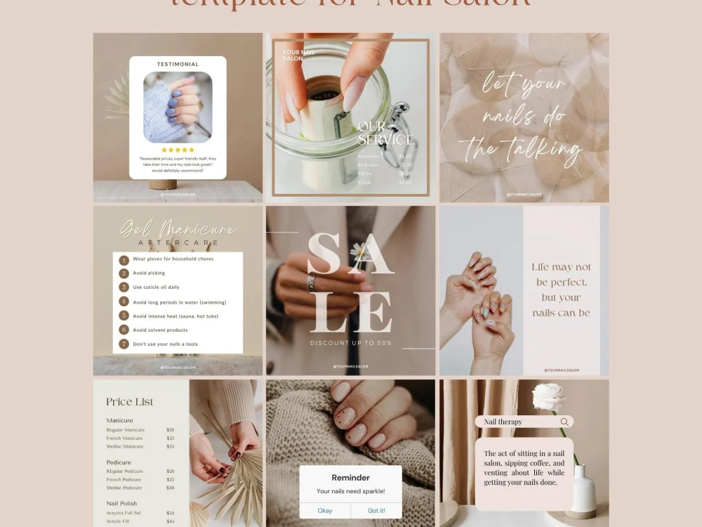 A professional, eye-catching, and engaging Social Media & Instagram ...