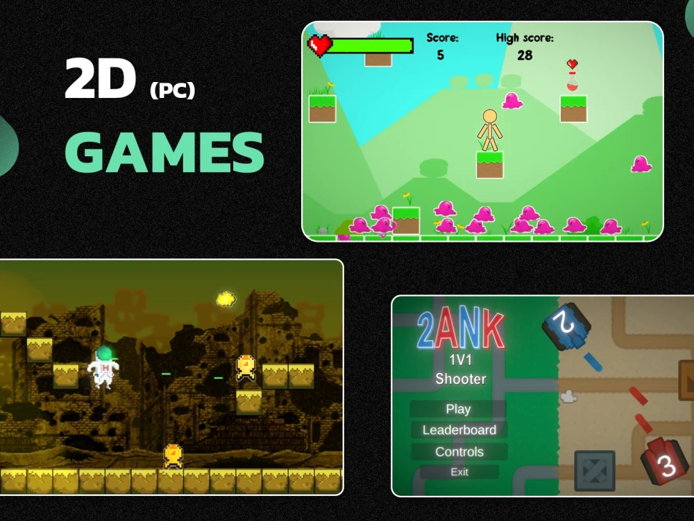 Your dream video game in Unity 3D, 2D & Mobile | Upwork