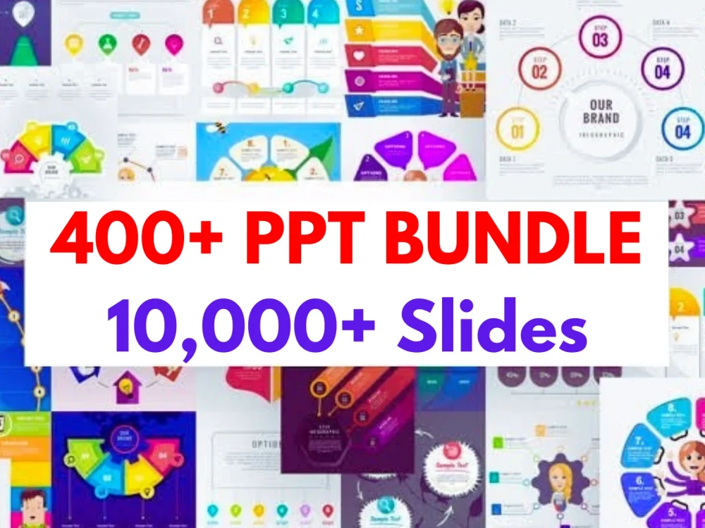 400+ unique, premium full ppt bundle and ppt template, PowerPoint ...