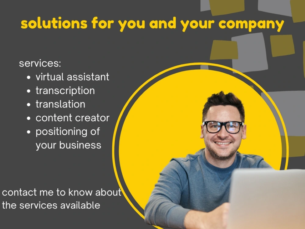 Virtual assistant, content creator, translation, transcription | Upwork