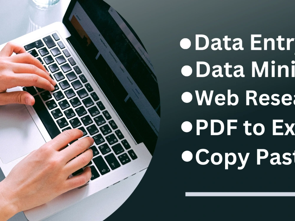 Data Entry, Web Scrapping, Copy Paste and Typing into Excel and MS-Word | Upwork