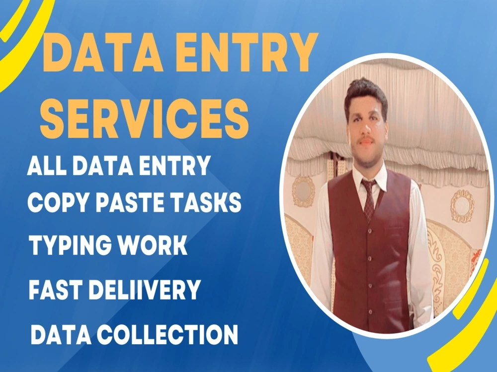 Data Entry, web research, typing, copy paste, data mining or web scraping | Upwork