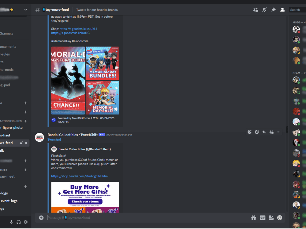 A custom Discord Server with Bot support, I build it, and you take over ...