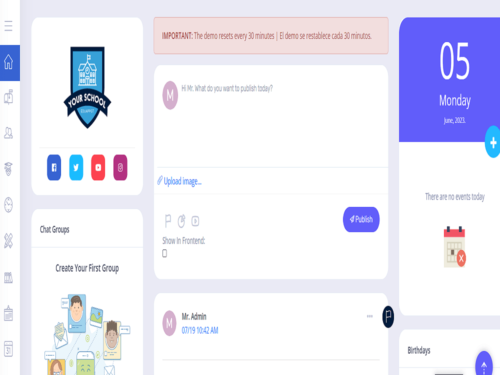 A ready-made School management system web application | Upwork