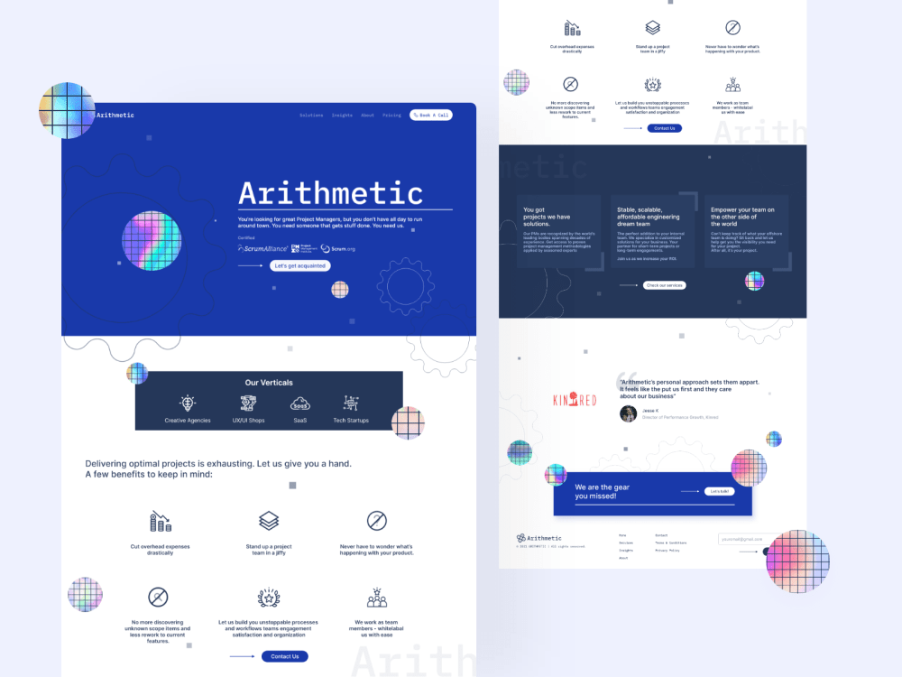 A high-level and custom Web/Website/Landing Page design | Upwork