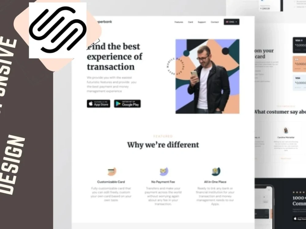 A Squarespace website designer who will design your Squarespace website ...