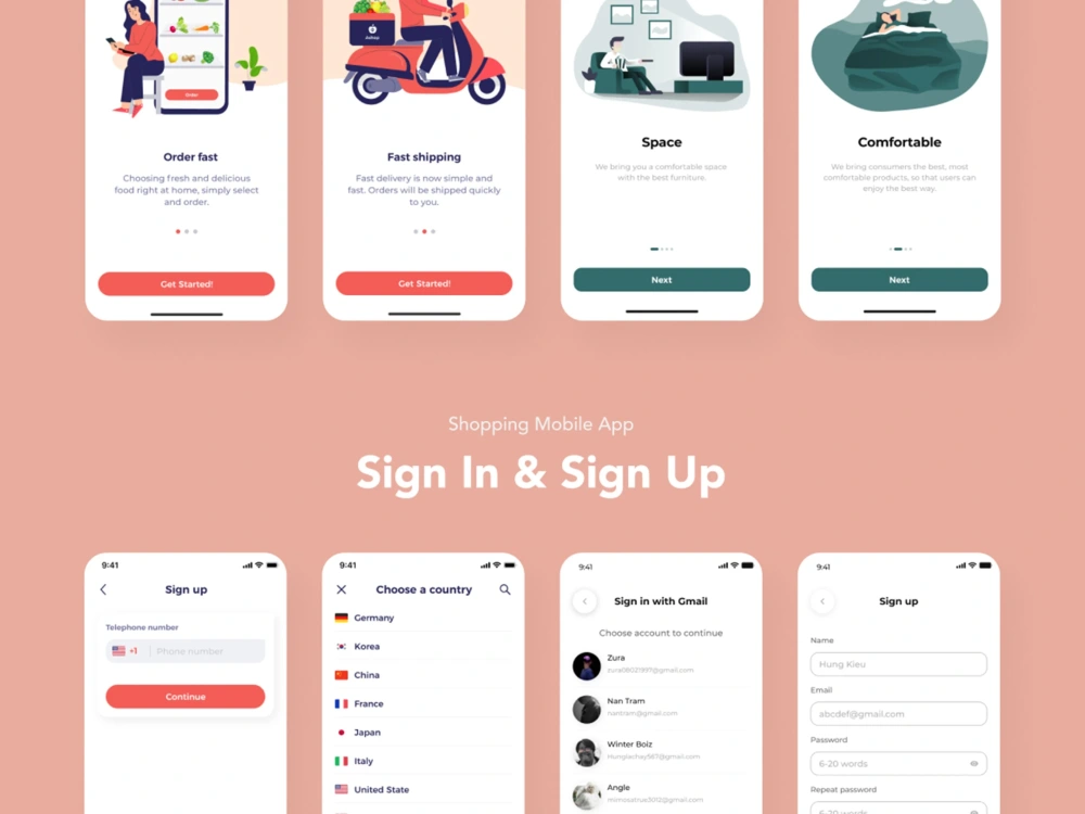 Responsive website, Mobile App Design UI UX design, UI design in Figma ...
