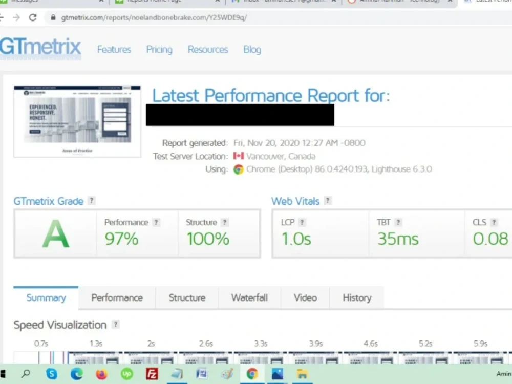 Increase WordPress speed optimization for gtmetrix, wp rocket | Upwork