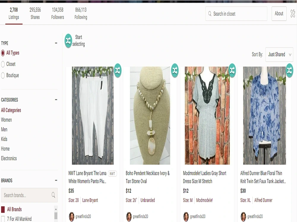 Product upload or listings on your Poshmark closet | Upwork
