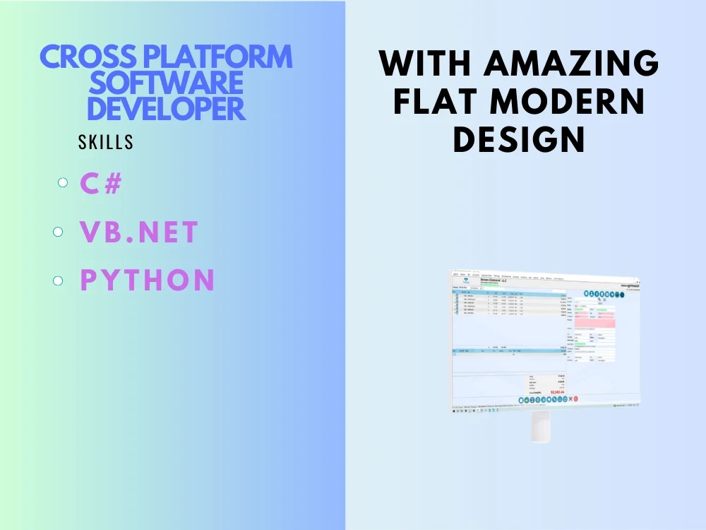 Develop complete software using C Sharp, Vb Net, Python and fix bug ...