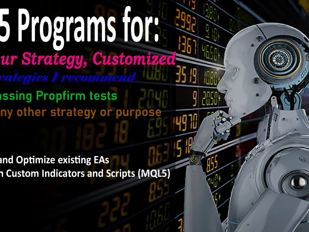 An Expert Mql5 Program Custom Eas And Indicators For Your Trading Strategy Upwork