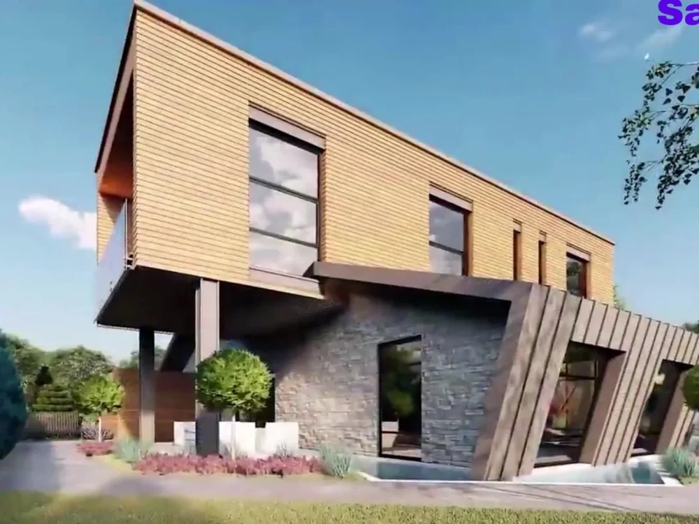 Realistic house animation, architectural exterior and walkthrough ...