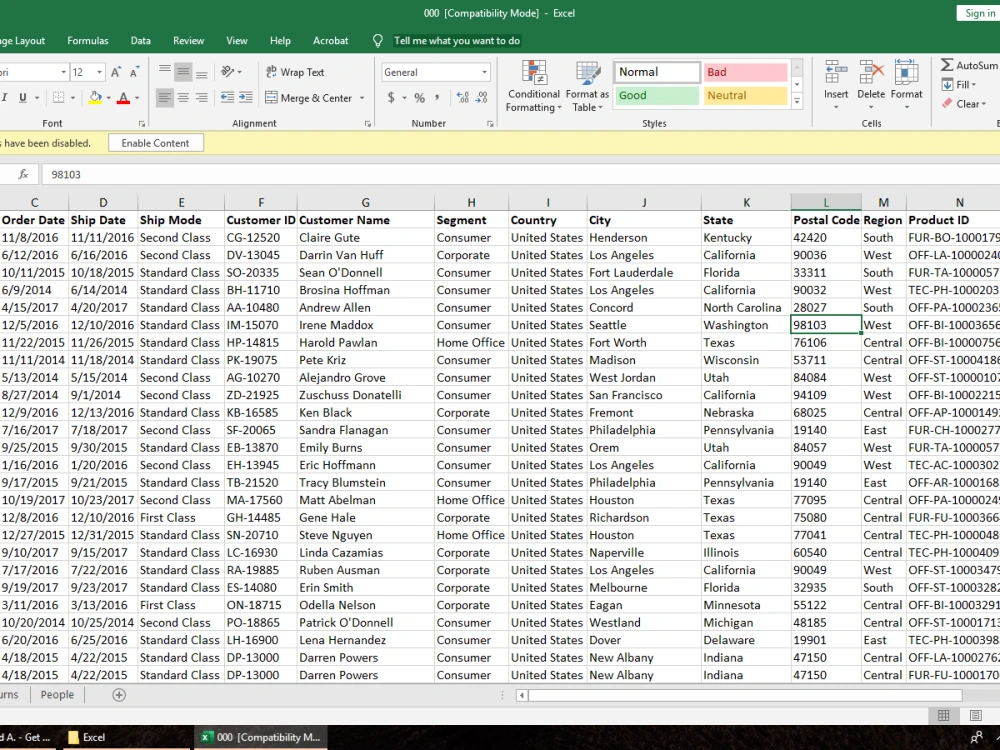 Excel data entry, cleaning and formatting service | Upwork