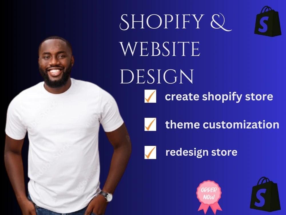 An eye-catching store website design | Upwork
